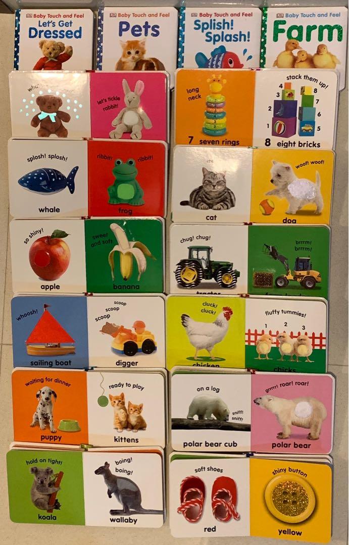 DK Baby Touch and Feel (16 Books), Hobbies & Toys, Books & Magazines ...