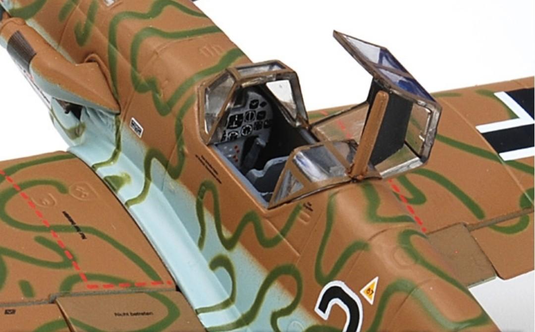 Dragon Warbirds 1/72 Me BF109G-2 Trop, II/ JG77, Gabes, Tunisia, 1943 ...