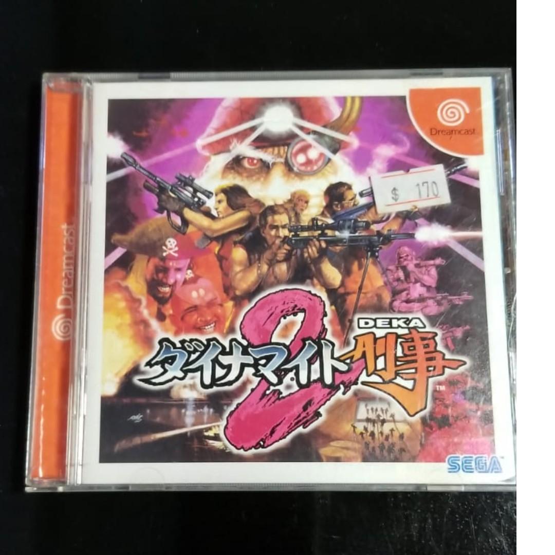 Dreamcast(DC) game: Dynamite Cop(刑事快打2), 電子遊戲, 遊戲機配件, 遊戲禮物卡及帳戶 - Carousell