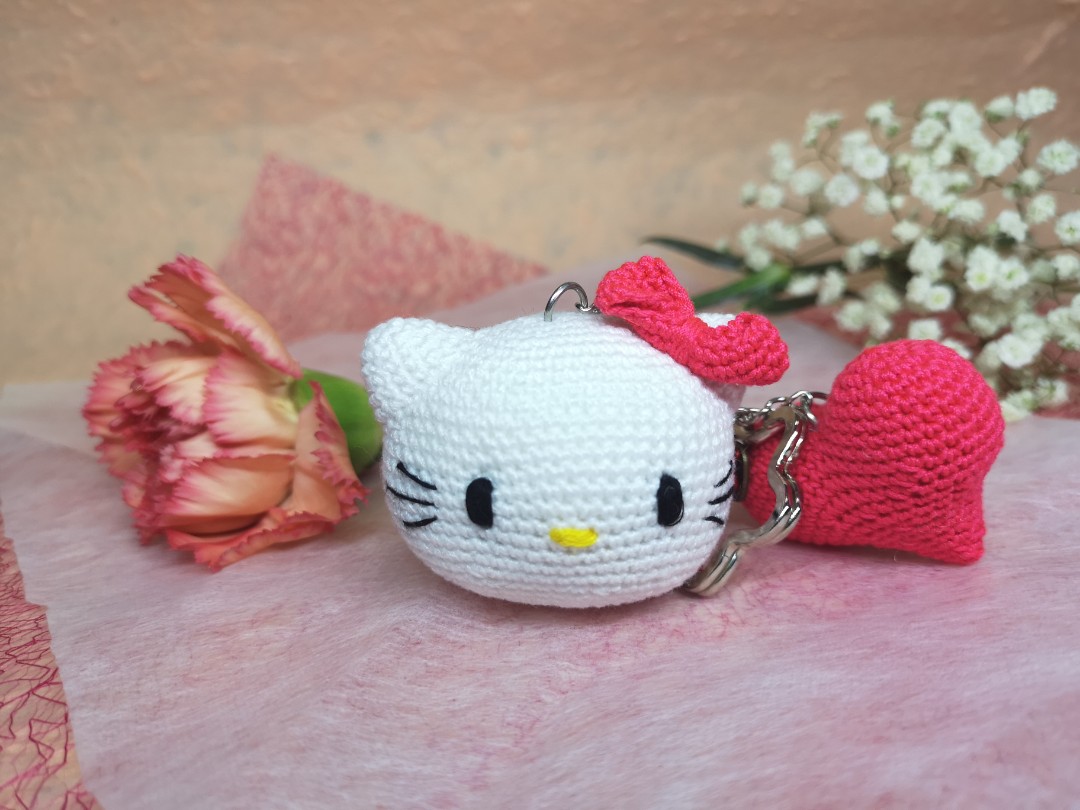 Handmade Plushies Charm - Hello Kitty, Hobbies & Toys, Stationery ...