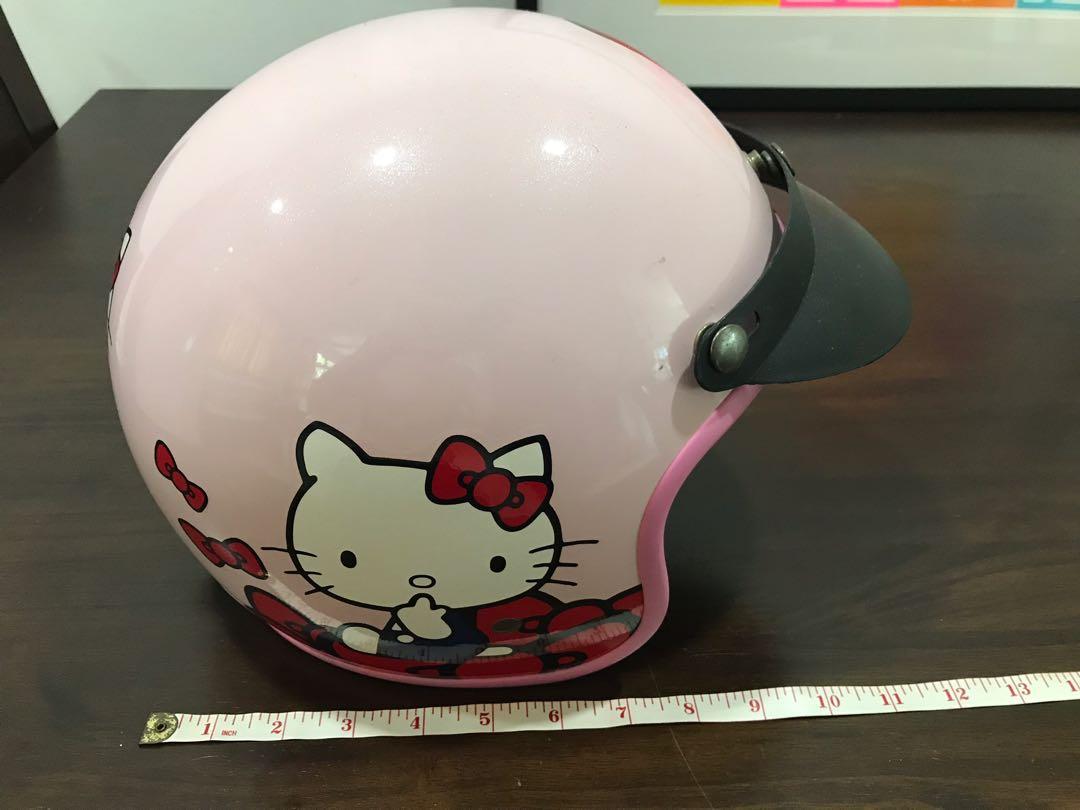 Hello Kitty Helmet, Car Accessories on Carousell