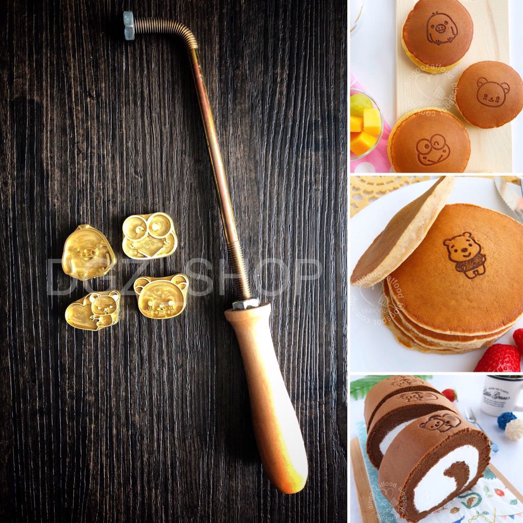 Hot Stamp Tool for printing on cakes, pancakes, wood..etc, TV & Home ...