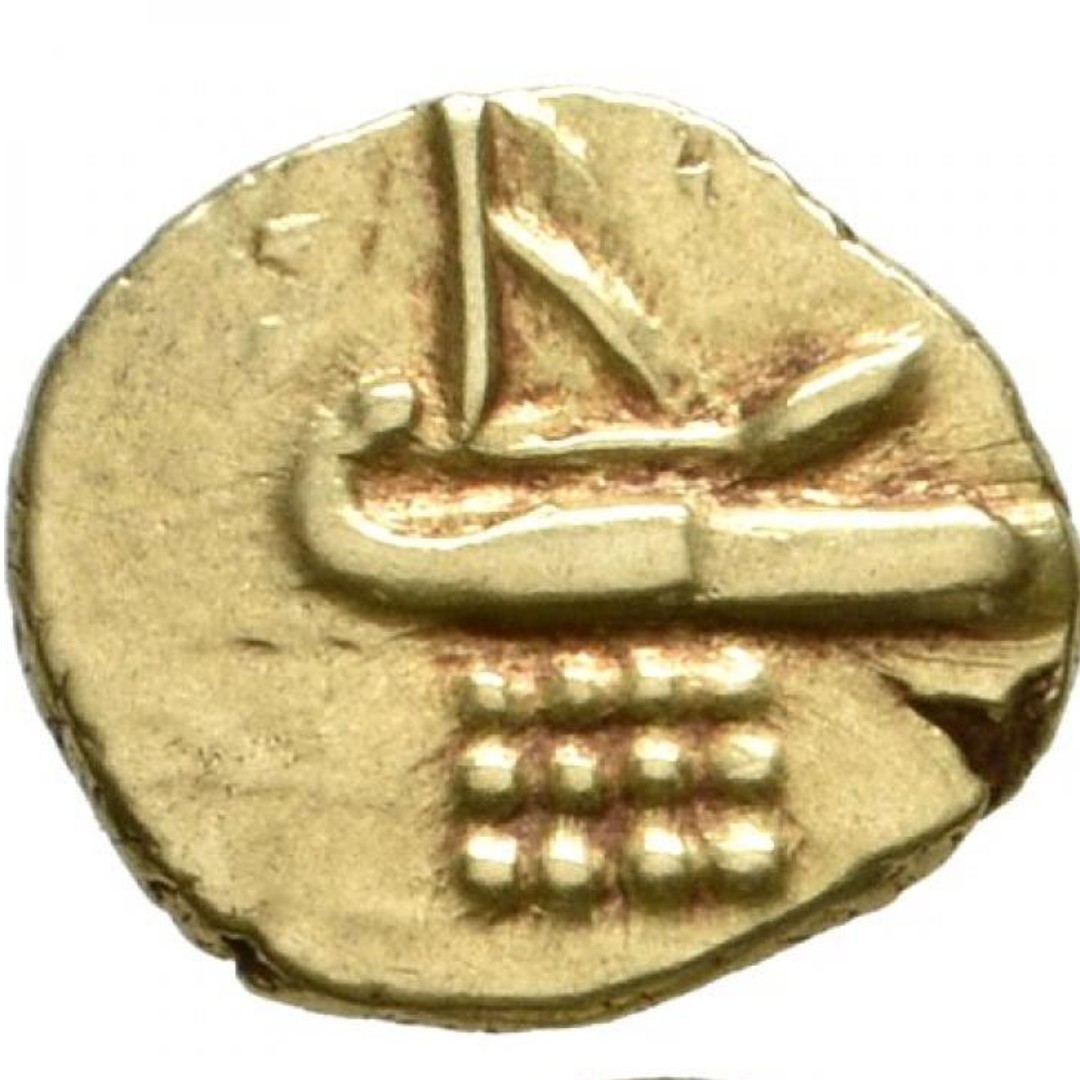 India Rajahs of Cochin, Gold Fanam .40g. 1600-1750, Hobbies & Toys ...
