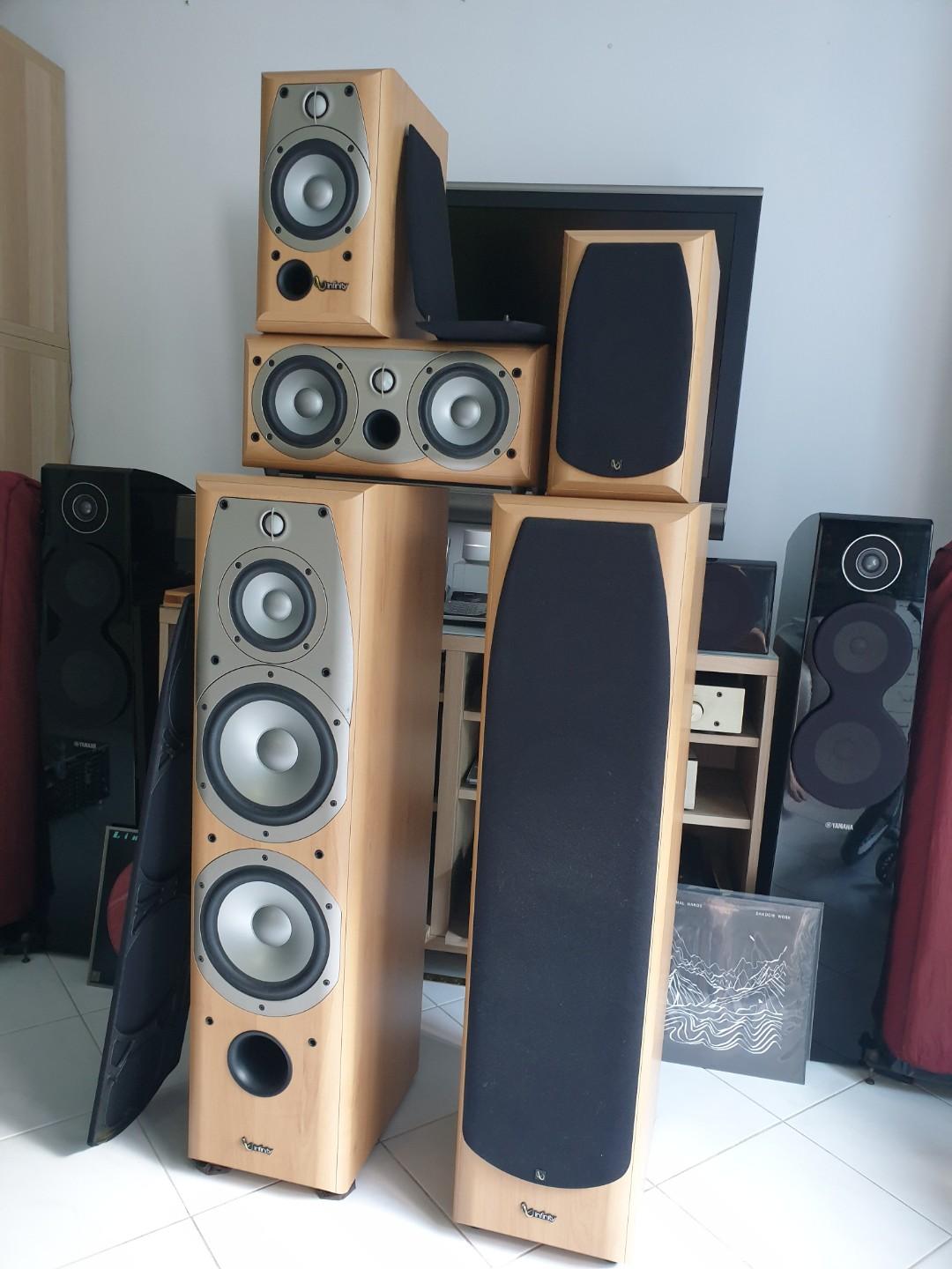 Infinity speakers, Audio, Soundbars, Speakers & Amplifiers on Carousell