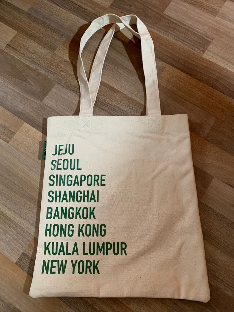 Innisfree Canvas Tote Bag, Women's Fashion, Bags & Wallets, Cross-body ...