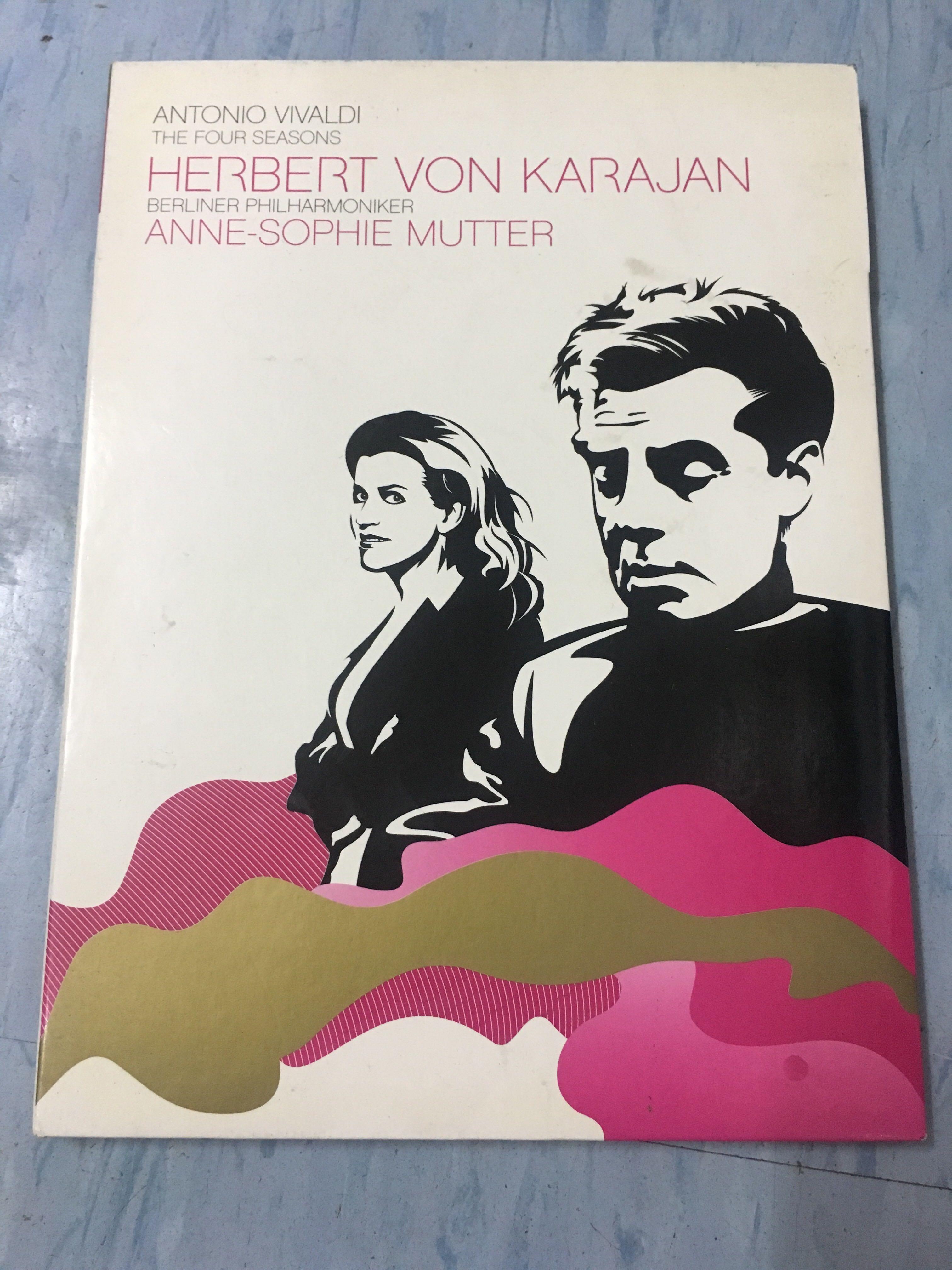 Karajan + Anne Sophie Mutter Vivaldi Four seasons violin, 興趣及遊戲, 收藏品及 ...