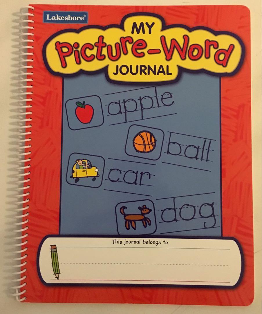 Lakeshore My Picture Word Journal, Hobbies & Toys, Books & Magazines ...