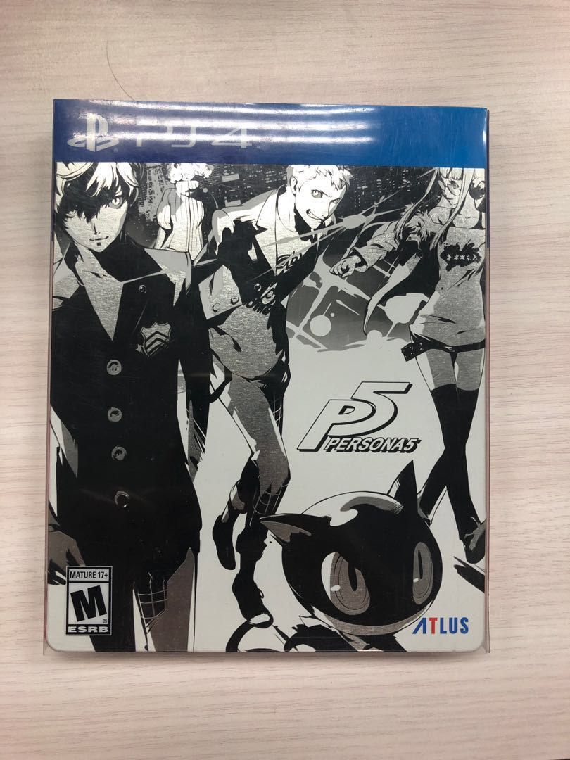 Limited Persona 5 Steelcase, Video Gaming, Video Games, PlayStation on ...