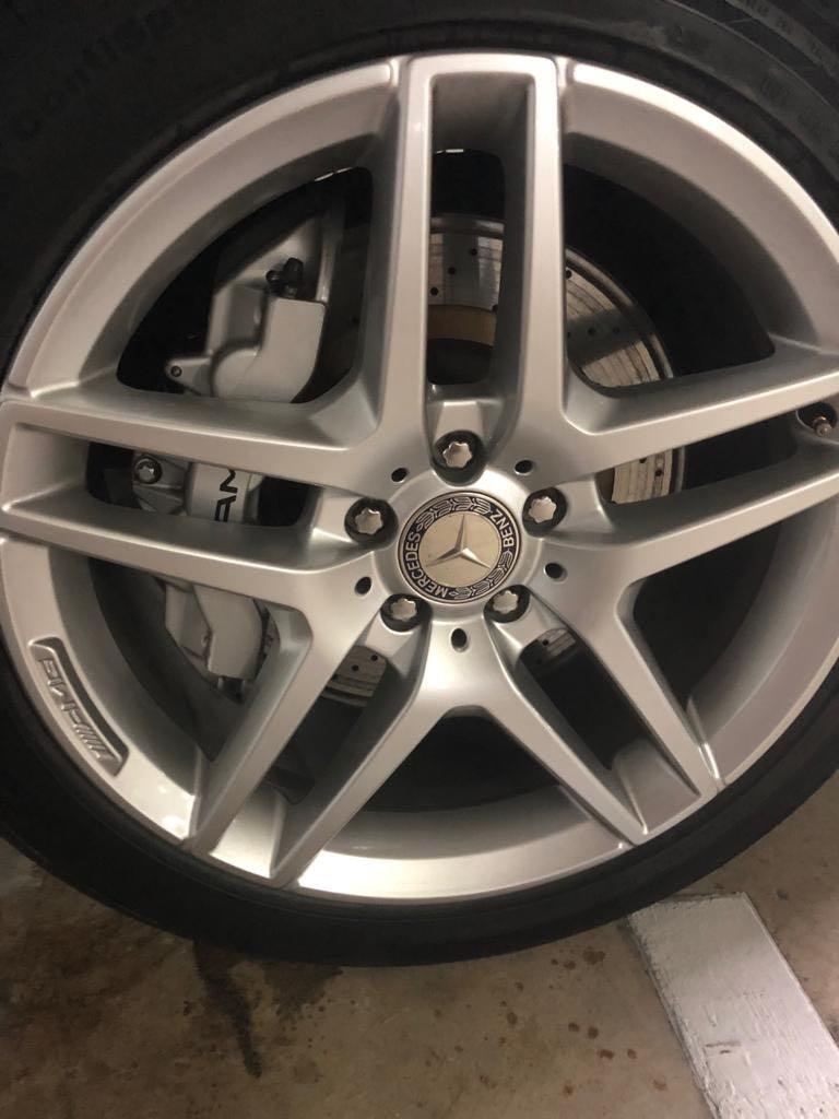Mercedes Benz AMG 8 pot 4 genuine brakes, Car Accessories, Accessories ...