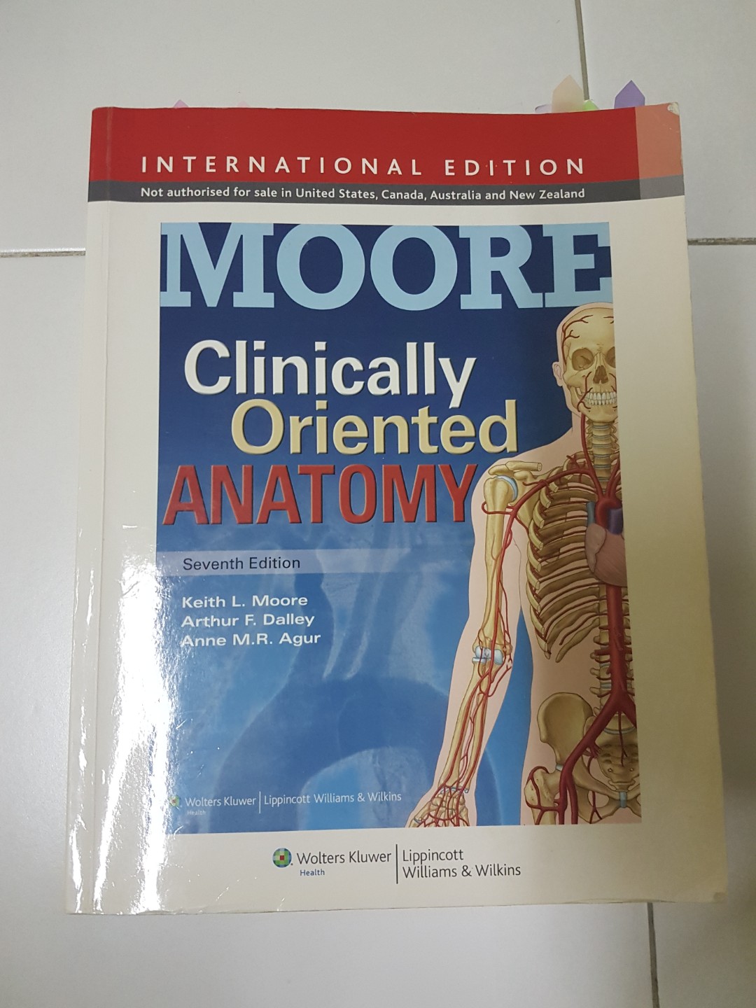 Moore's Clinically Oriented Anatomy 7th Ed, Hobbies & Toys, Books ...