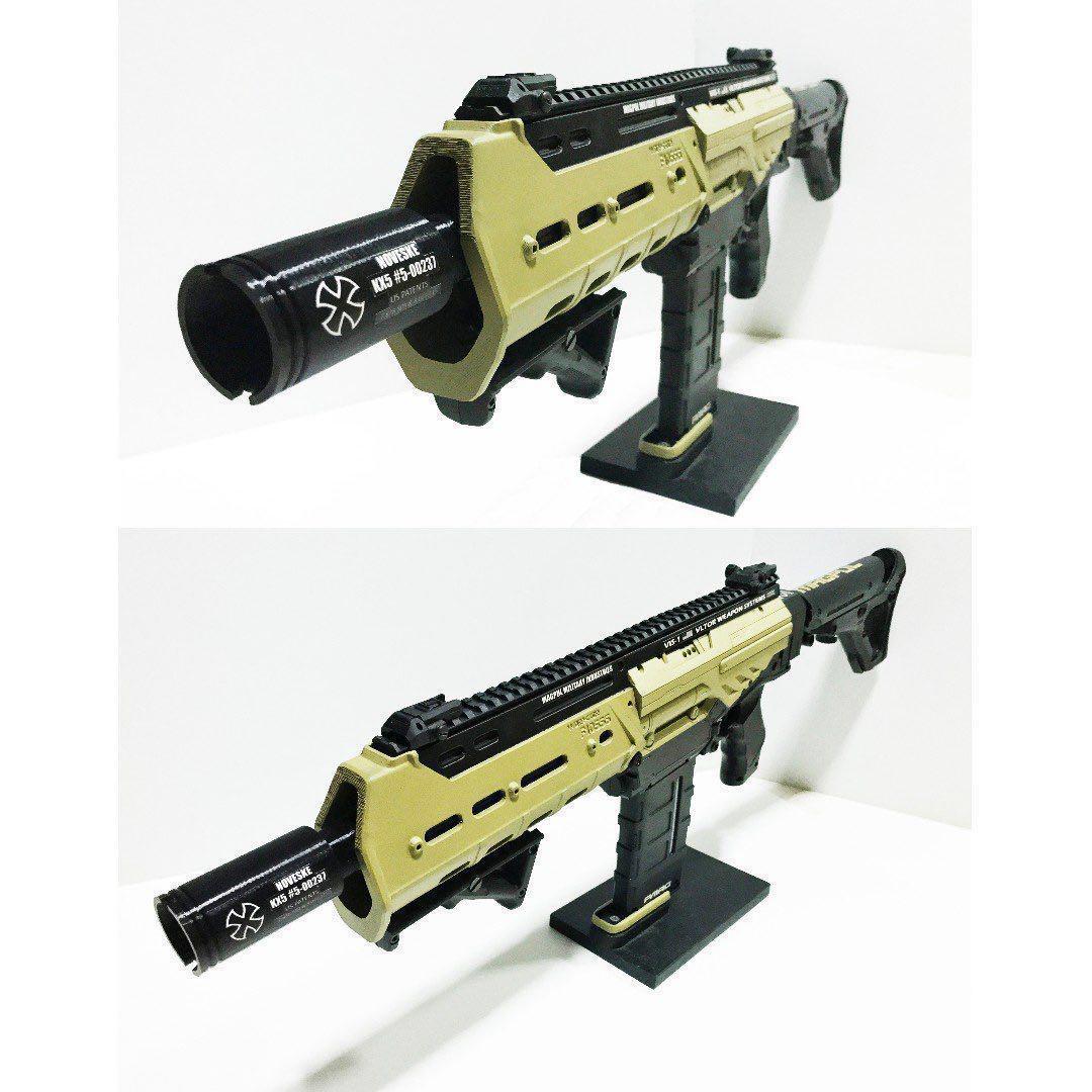 NERF Elite Alpha Trooper with WORKER Masada Kit Toy Foam Gun, Hobbies ...