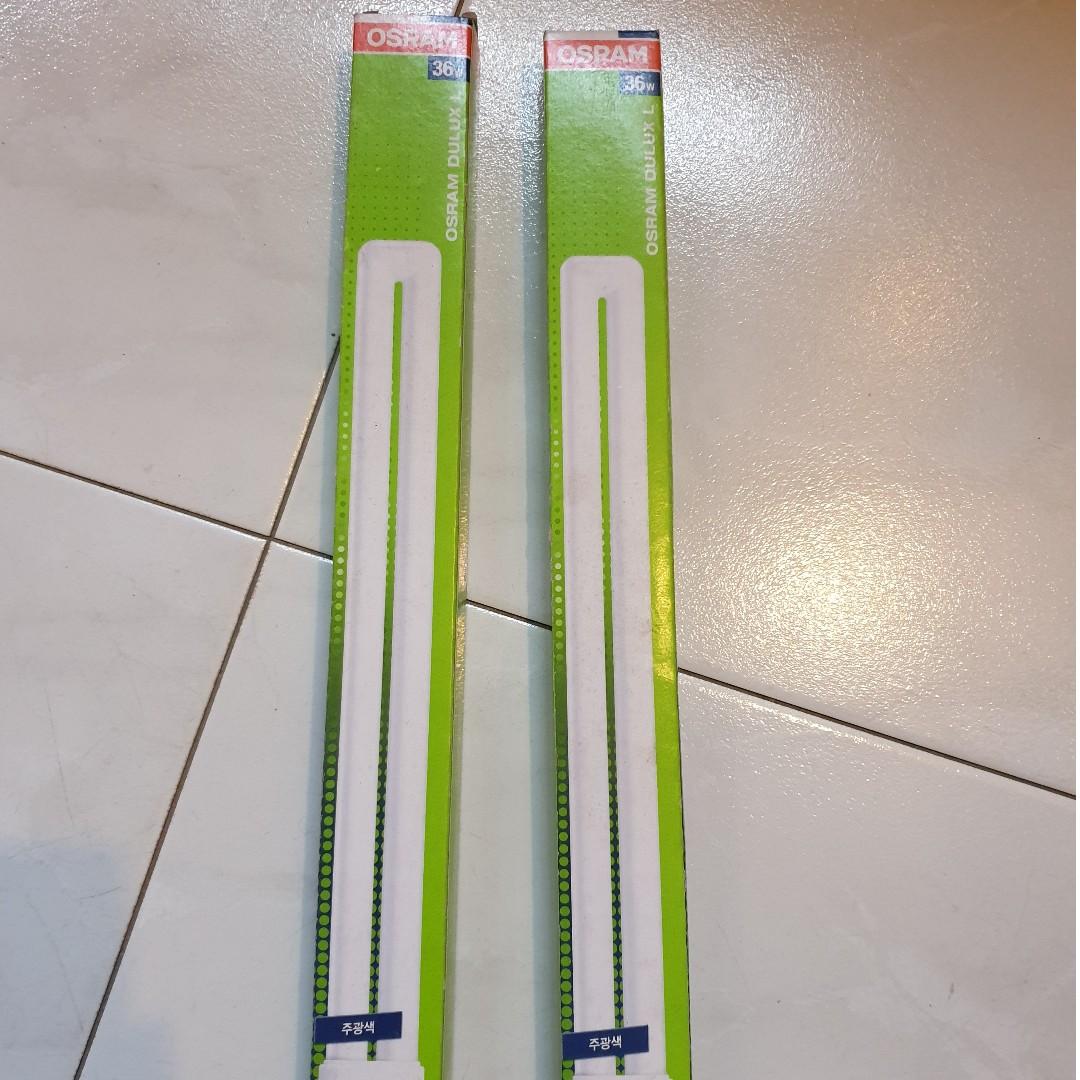 [NEW] Osram Dulux L 36W/865 FPL 36EX-D (2 pcs), Furniture & Home Living, Lighting & Fans ...