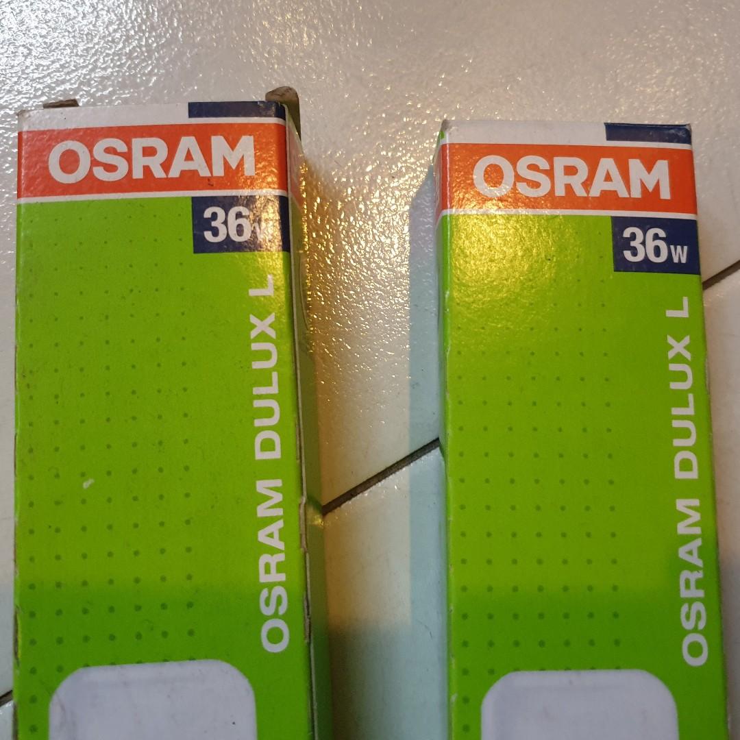 [NEW] Osram Dulux L 36W/865 FPL 36EX-D (2 pcs), Furniture & Home Living, Lighting & Fans ...