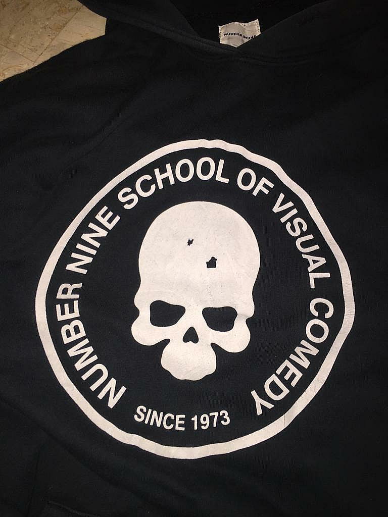 Number nine Hoodie (school of visual comedy), Men's Fashion, Tops ...