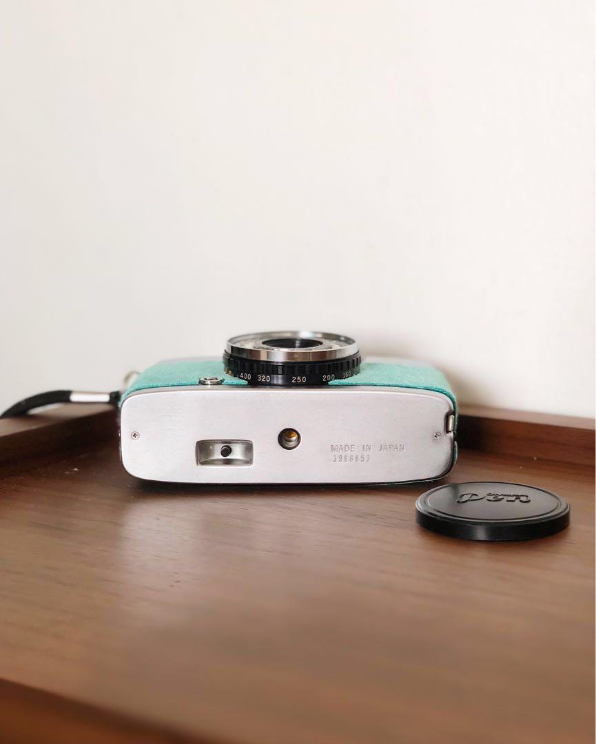 Olympus Pen EE-3 (Turquoise Suede) Half Frame Vintage 35mm Film Camera, Photography, Cameras on ...
