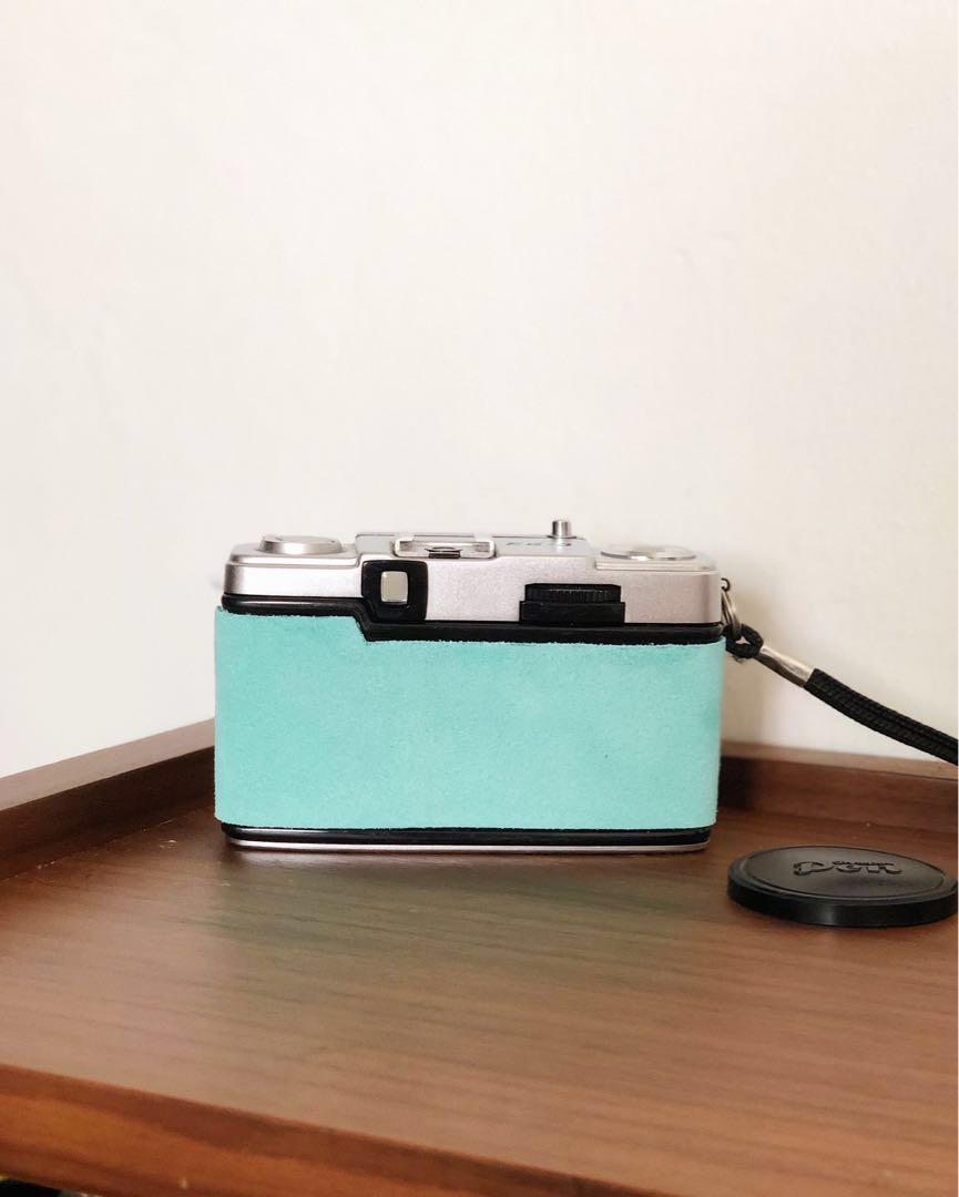 Olympus Pen EE-3 (Turquoise Suede) Half Frame Vintage 35mm Film Camera, Photography, Cameras on ...
