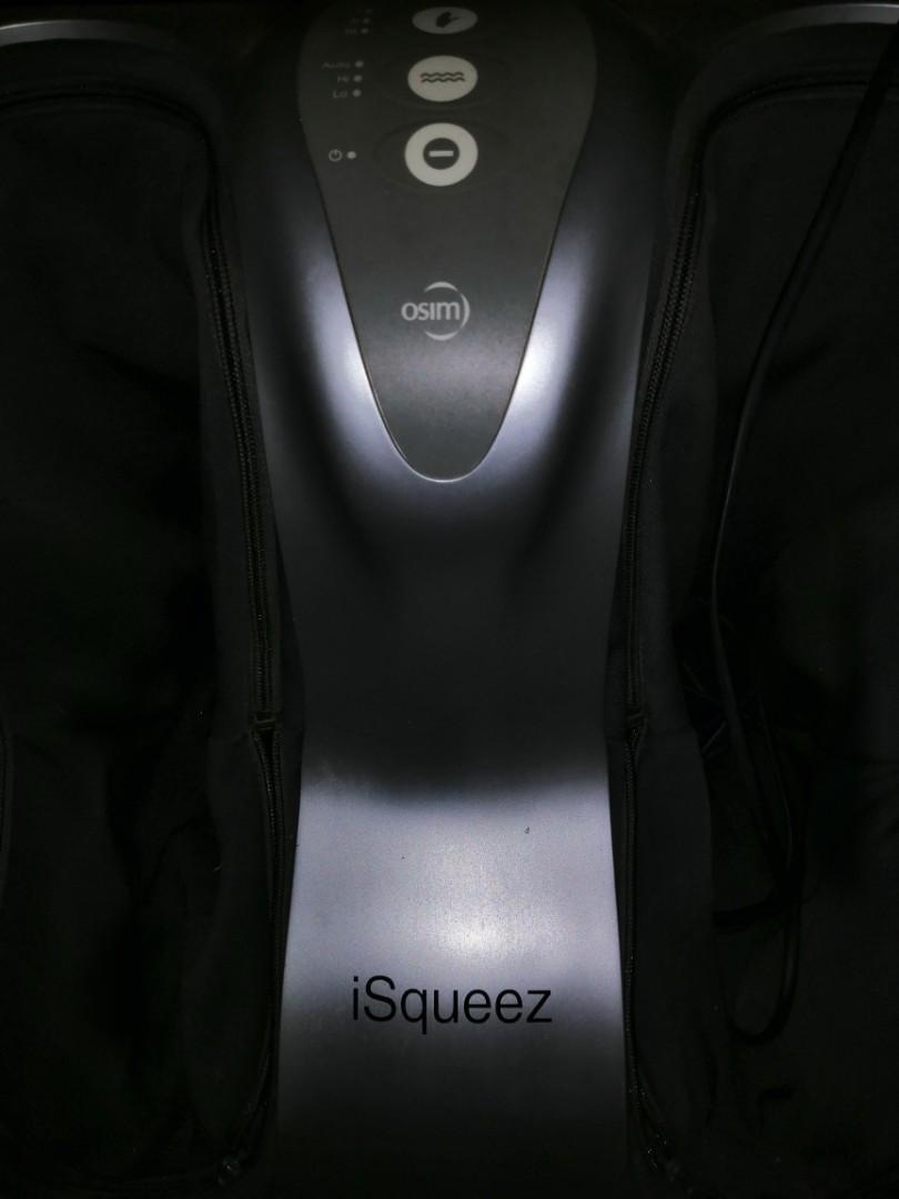 Osim iSqueez, Health & Nutrition, Massage Devices on Carousell