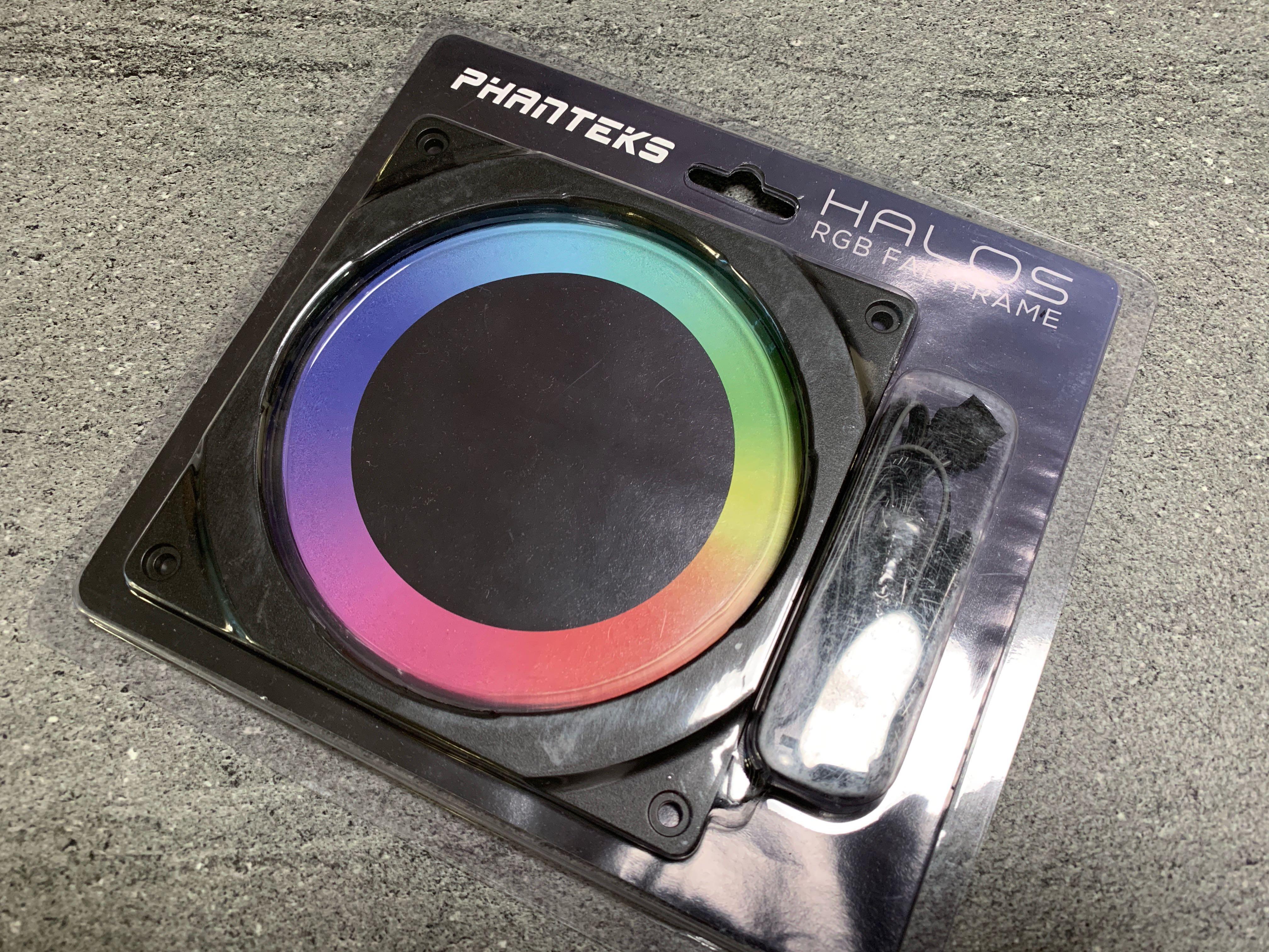 Phanteks Halos RGB Fan Frame 140mm, 手提電話, 電話＆平板電腦配件, 其他電子周邊配件及產品 ...