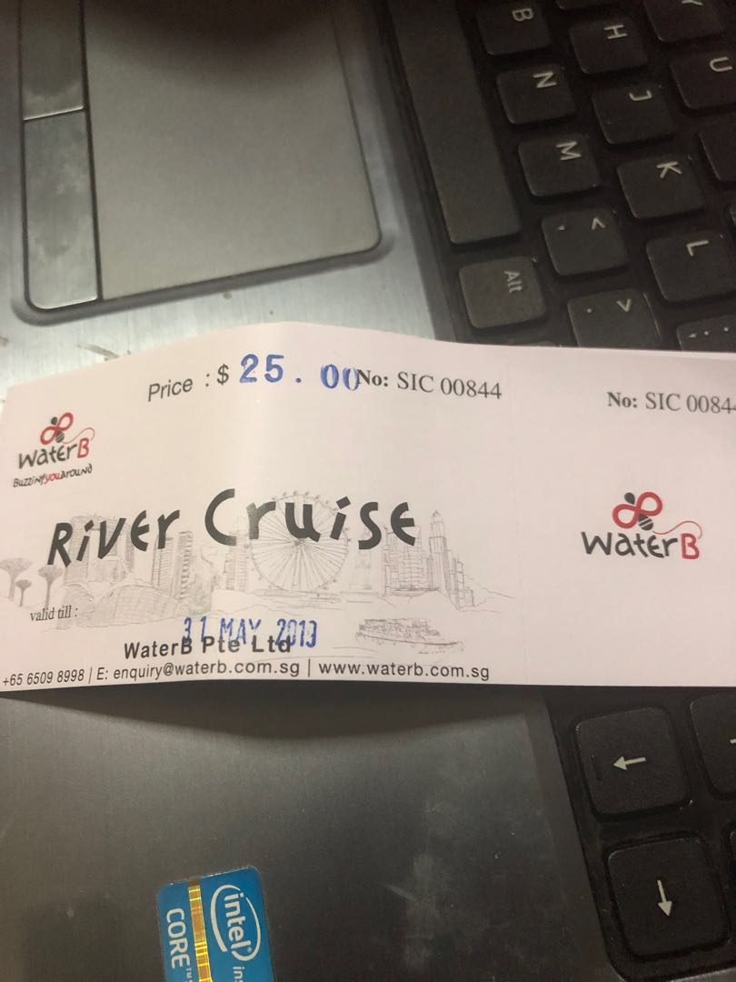 River cruise tickets, Everything Else on Carousell