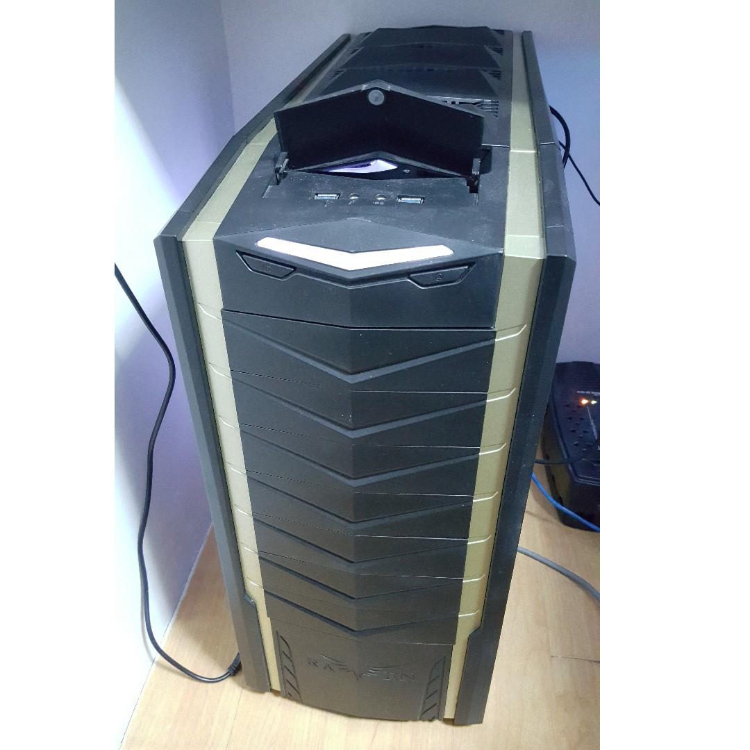 (RUSH) PC Casing Mid-Tower - Silverstone Raven RV03, Computers & Tech ...