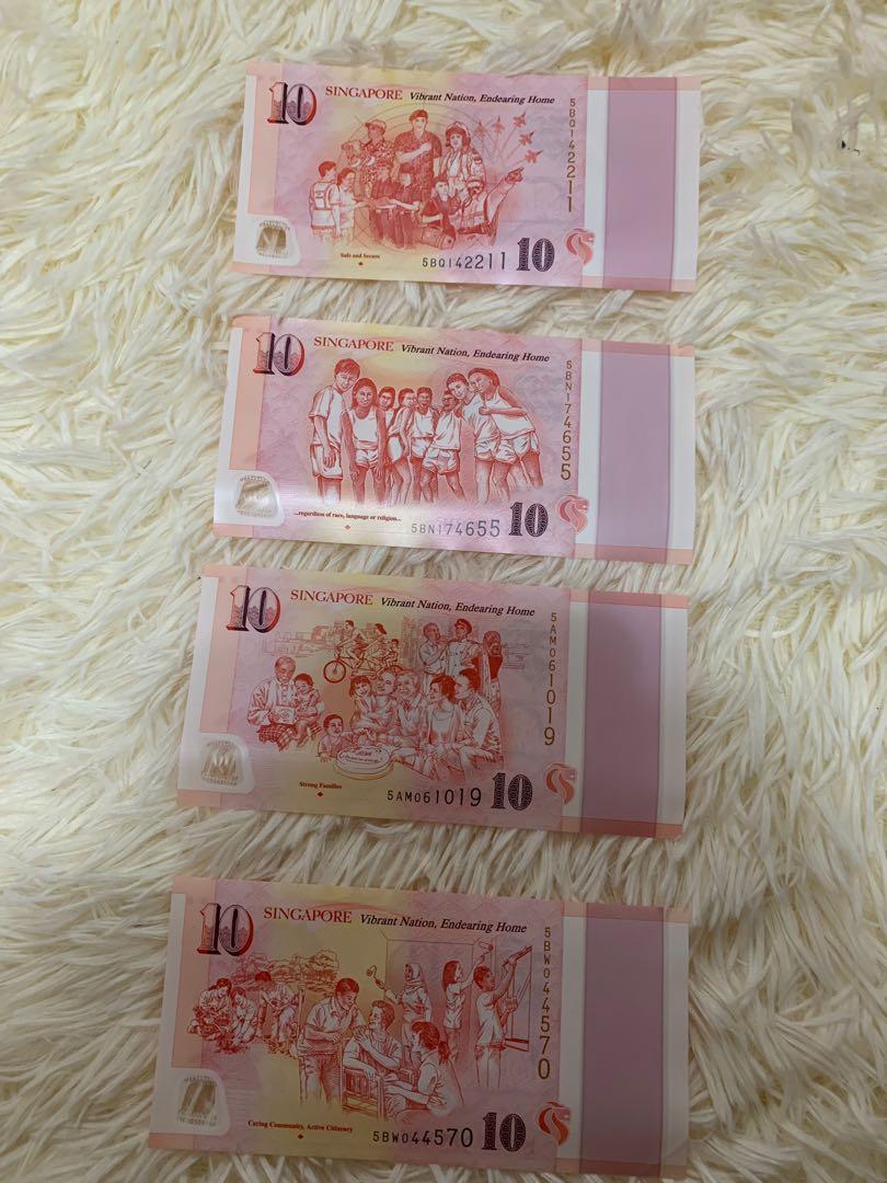 SG 50 Commemorative Note 10$, Hobbies & Toys, Collectibles ...