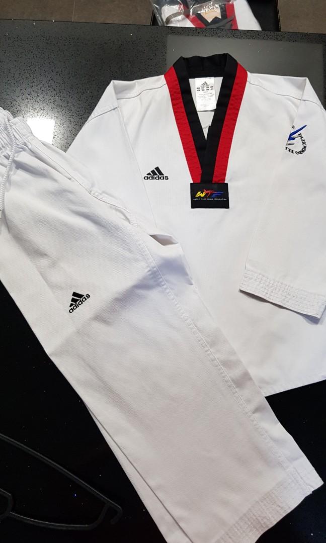 Taekwondo TKD Uniform poom STF 120 130, Sports Equipment, Other Sports ...