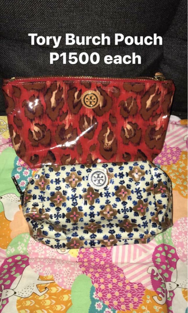 Tory Burch Pouch- original, Women's Fashion, Bags & Wallets, Purses ...