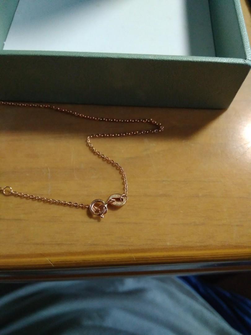 TSL Authentic Tse sui luen music note necklace gold, Women's Fashion ...