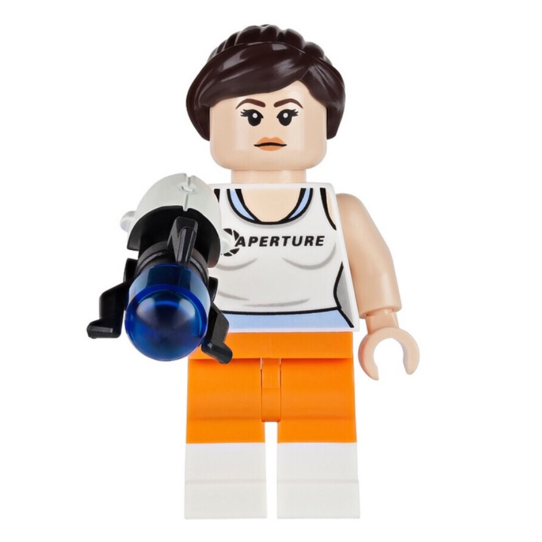 [Unicque] Lego Dimensions Minifigure - Chell (Portal), Hobbies & Toys ...