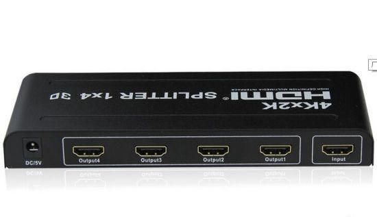 4K 1x4 HDMI Splitter, Distributor, Amplifier, Booster with SG 3-Pin UK ...