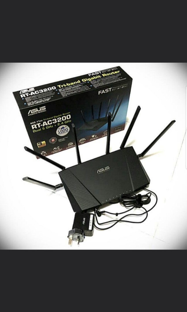 Asus AC 3200, Computers & Tech, Parts & Accessories, Networking on ...