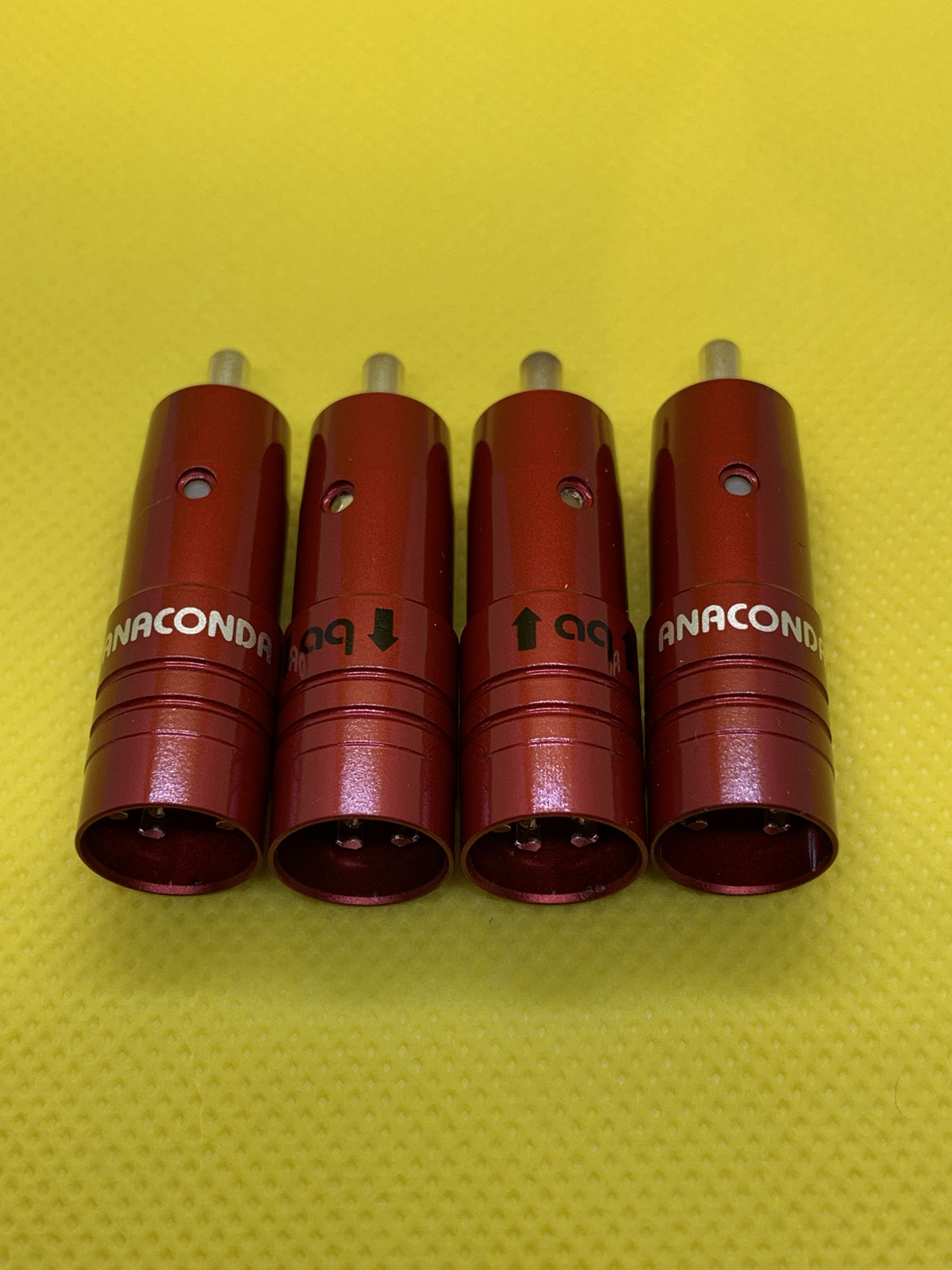 AudioQuest ANACONDA Ag Silver RCA connector from USA, Audio, Other ...