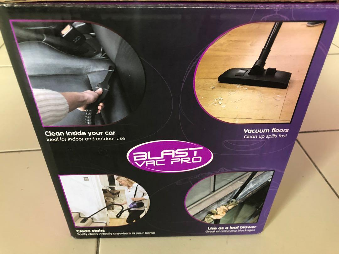 Blast Vac Pro Vacuum, Home Appliances, Cleaning & Laundry on Carousell