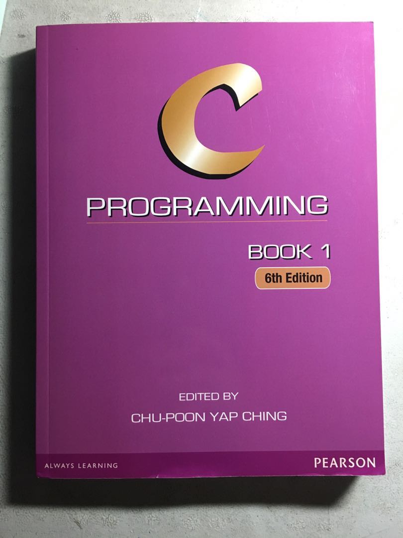 C Programming Textbook Hobbies And Toys Books And Magazines Textbooks On