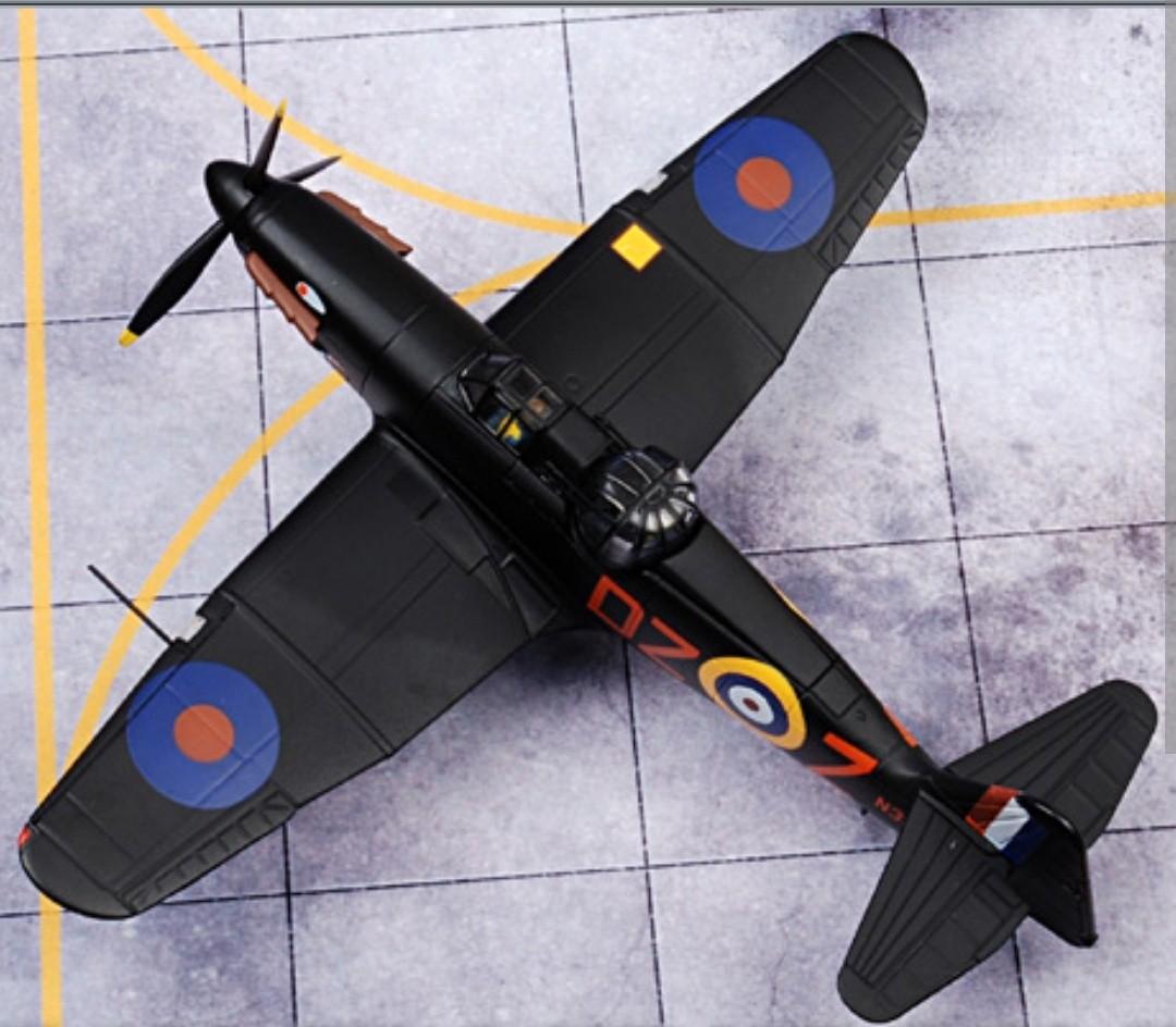 Corgi 1/72 Boulton Paul Defiant Mk II, RAF No.151 Sqn, N3328, RAF ...