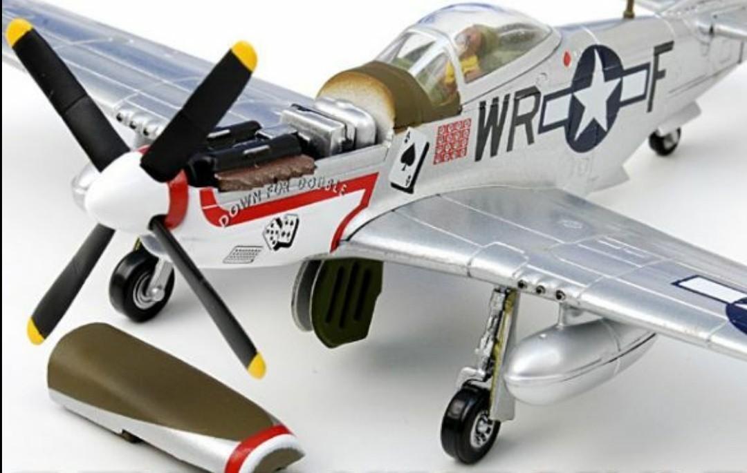 Corgi 1/72 P-51D, USAAF 355th FG, 354th FS, "Down for Double", Ace ...