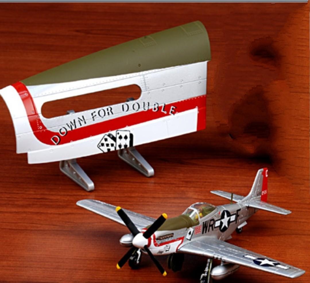 Corgi 1/72 P-51D, USAAF 355th FG, 354th FS, "Down for Double", Ace ...