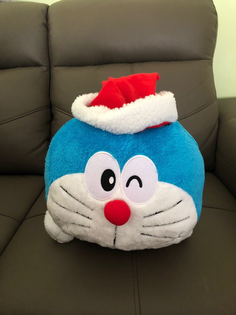 Doraemon Lying Down Xmas Hat Original Japan, Hobbies & Toys, Toys ...
