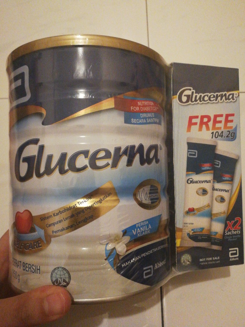 Glucerna Triple Care Powder (850g) milk powder for diabetic, Health ...