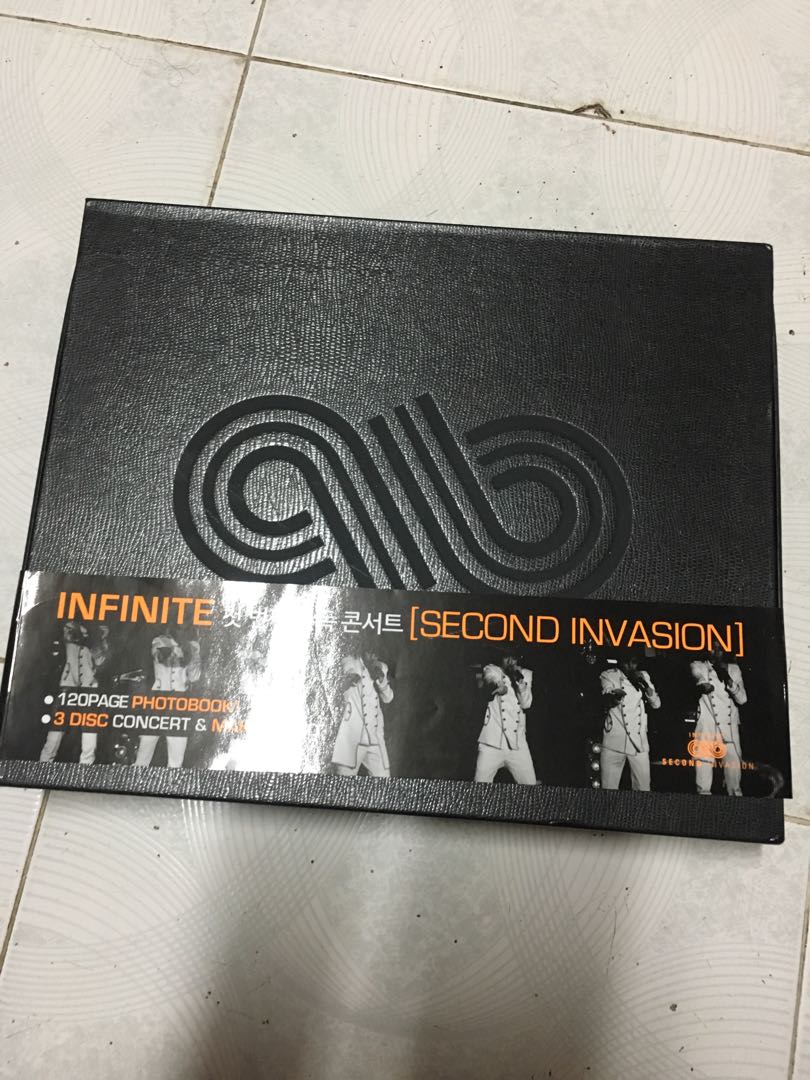 Infinite Second Invasion DVD 專輯, 興趣及遊戲, 收藏品及紀念品, 明星周邊 - Carousell
