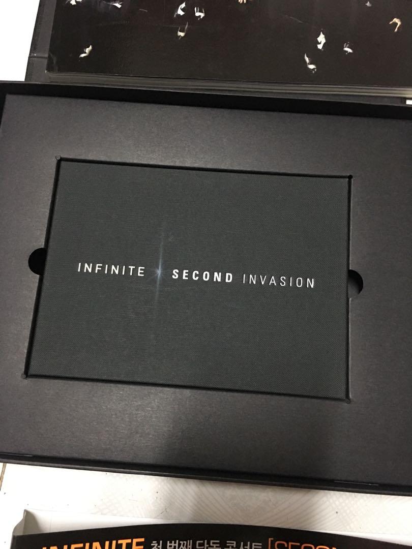 Infinite Second Invasion DVD 專輯, 興趣及遊戲, 收藏品及紀念品, 明星周邊 - Carousell