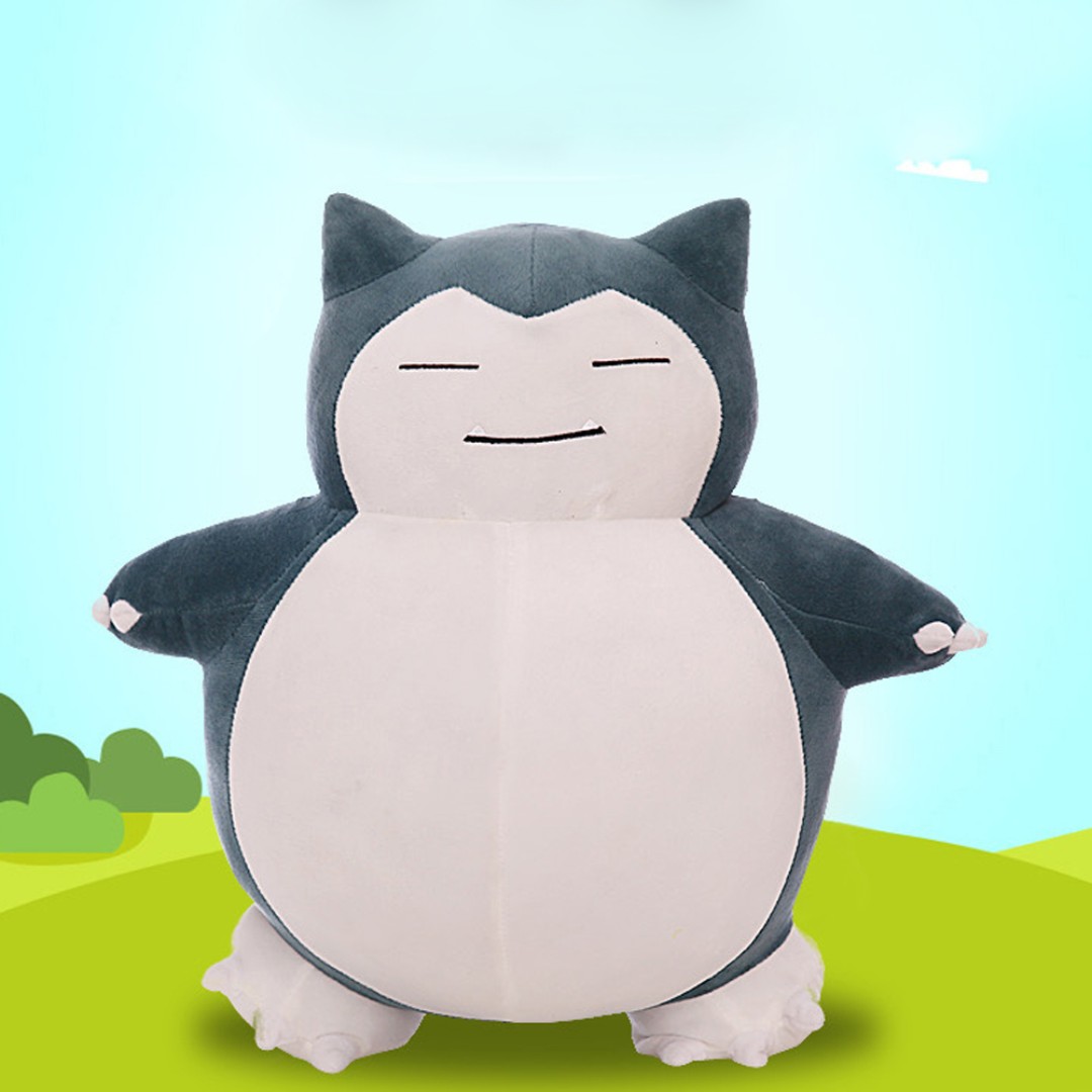 Jumbo SNORLAX Pokemon Center Kabigon plush toy soft doll 30cm Toy Gift ...