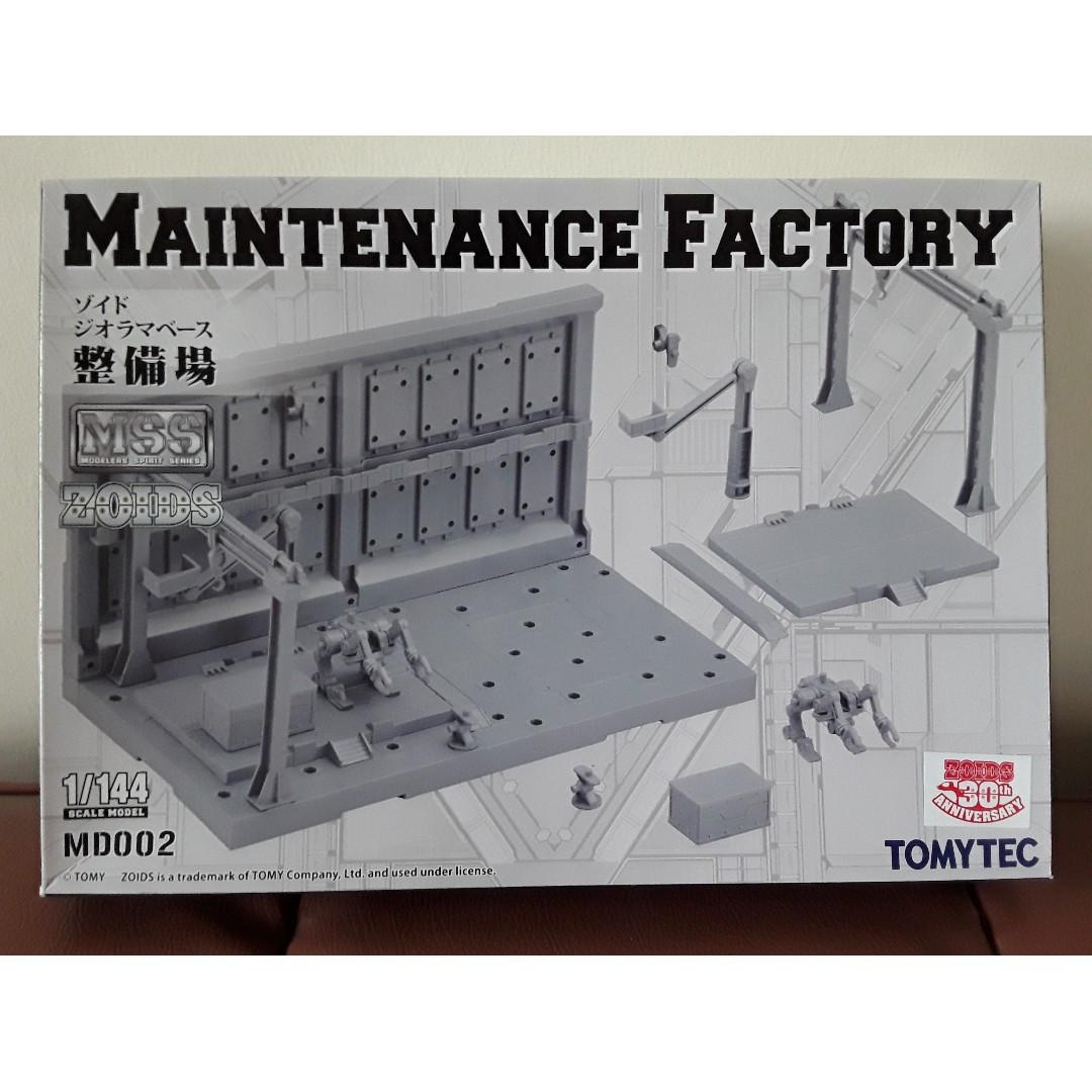 Kotobukiya Zoids Diorama Maintenance Factory MD002 1/144 Scale Kit ...
