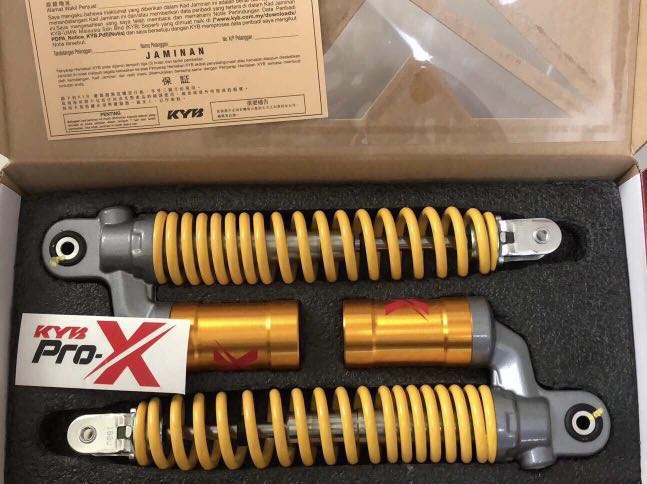 KYB SUSPENSION YAMAHA AEROX 155, Motorcycles, Motorcycle Accessories on ...