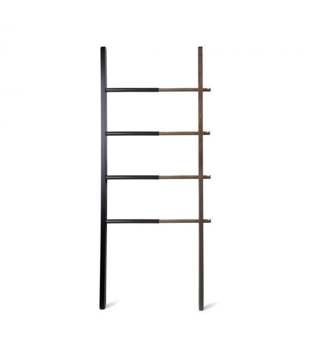 Ladder Clothes Rack (black, walnut), Furniture & Home Living, Furniture ...