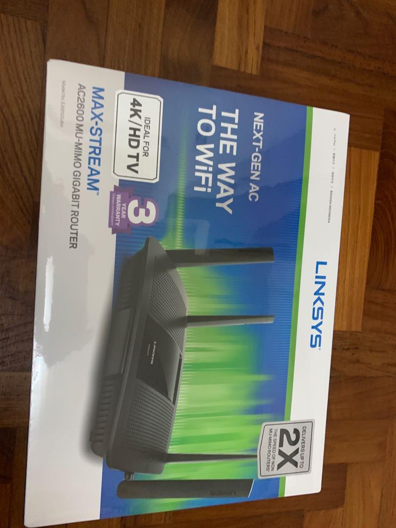 Linksys Next Gen router., Computers & Tech, Parts & Accessories ...