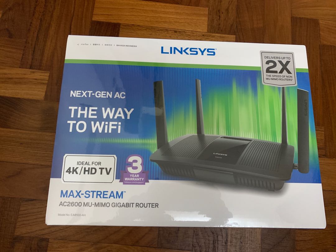 Linksys Next Gen router., Computers & Tech, Parts & Accessories ...