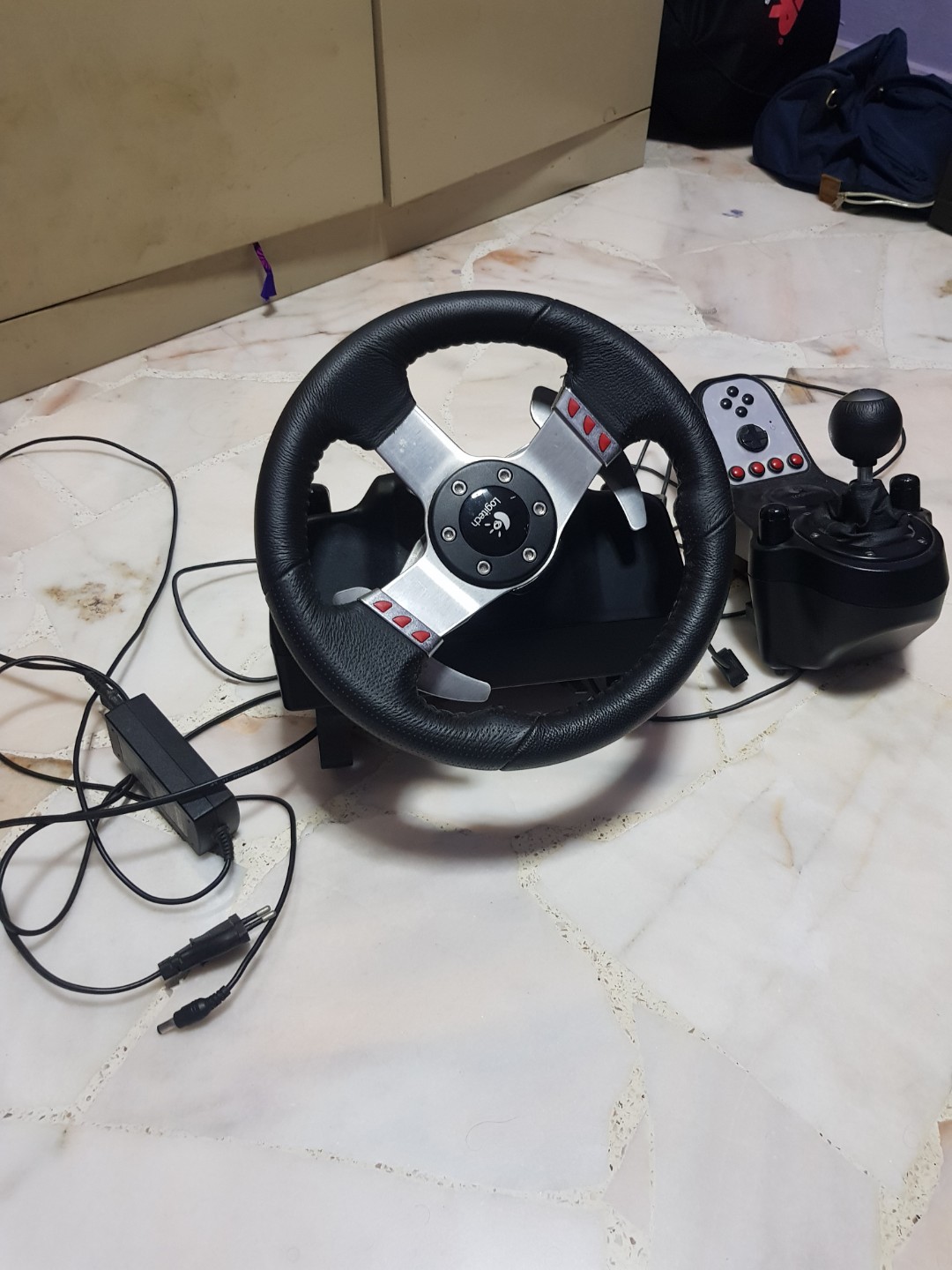 Logitech g27 racing wheel, Video Gaming, Gaming Accessories ...