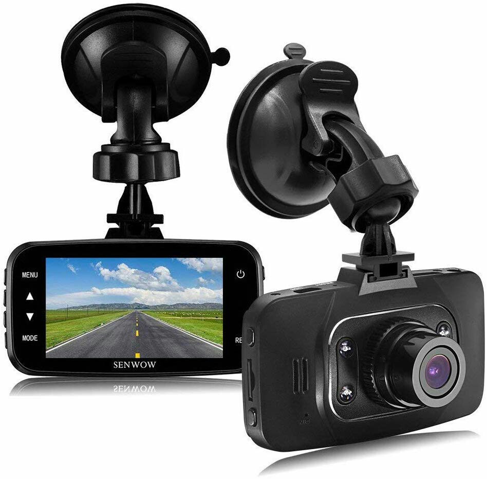 (M315) SENWOW Dash Cam 1080P Full HD Car Camera 2.7” LCD Driving Video ...
