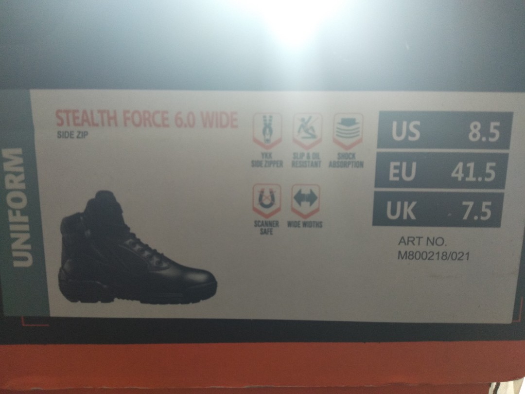 Magnum Stealth Force 6.0, Men's Fashion, Footwear, Boots on Carousell